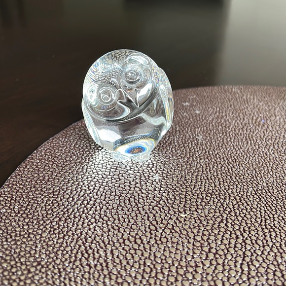 Steuben | Accents | Steuben Owl Hand Cooler | Poshmark